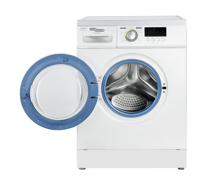 Super General 6 Kg Front Load Washing Machine 1000 RPM White eXtra Oman