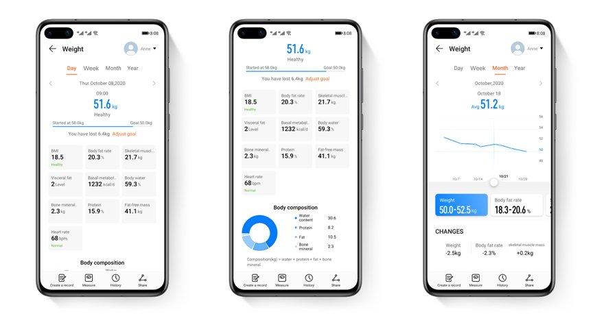 HUAWEI Body Fat Scale 3 (Elegant White) 2021 – Gadgets House