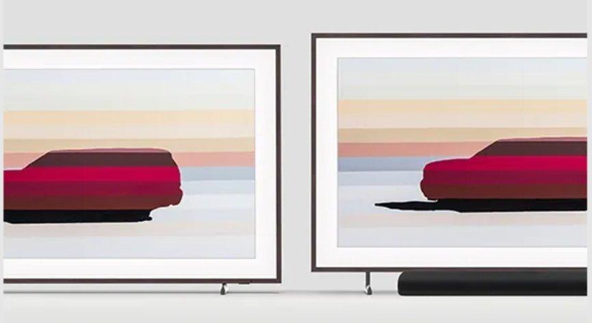 Samsung LS SERIES THE FRAME ARTMODE 65-Inch Smart QLED TV UHD-4K ...