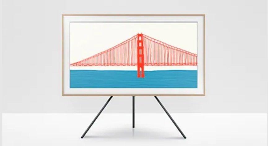 Samsung LS SERIES THE FRAME ARTMODE 65-Inch Smart QLED TV UHD-4K ...