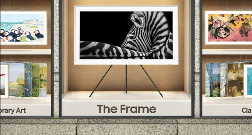 Samsung LS SERIES THE FRAME ARTMODE 65-Inch Smart QLED TV UHD-4K ...