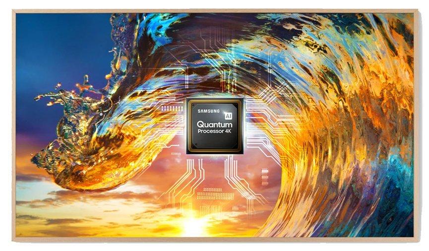 Samsung LS SERIES THE FRAME ARTMODE 65-Inch Smart QLED TV UHD-4K ...
