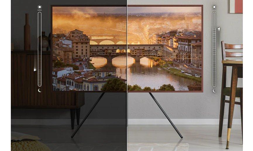Samsung LS SERIES THE FRAME ARTMODE 65-Inch Smart QLED TV UHD-4K ...
