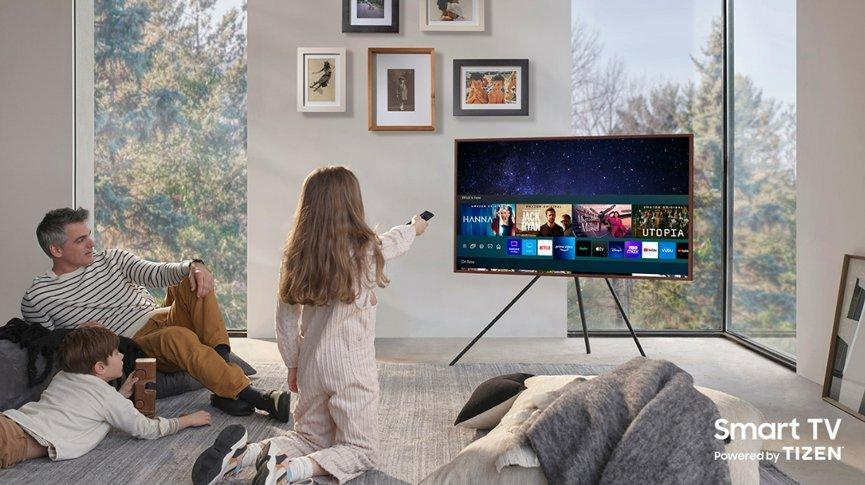 Samsung LS SERIES THE FRAME ARTMODE 65-Inch Smart QLED TV UHD-4K ...