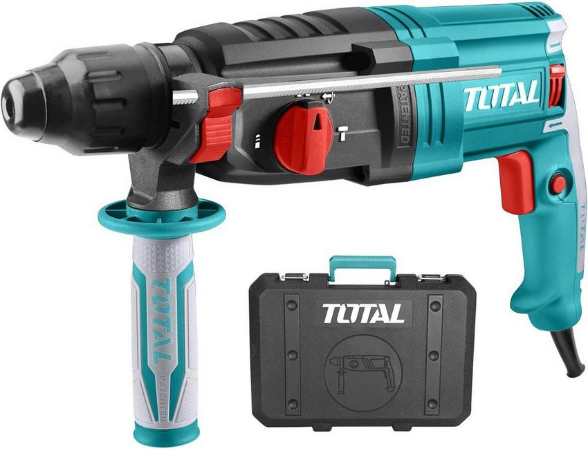 TOTAL Rotary hammer drill 950W With Accessories eXtra