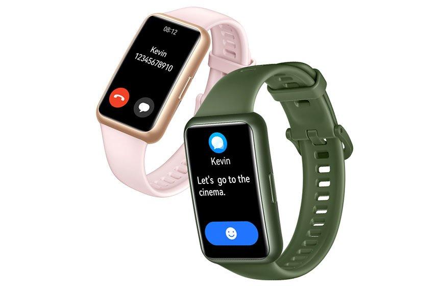 Huawei Smart Band 7, Silicone Strap, Nebula Pink - eXtra Saudi