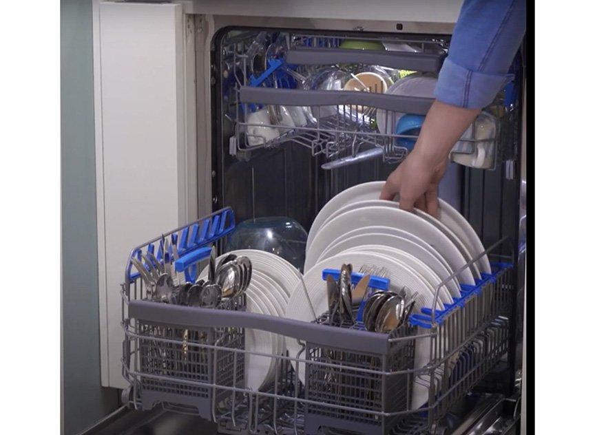 Candy Dishwasher, 13 Place Settings, Wi-Fi Bluetooth, White - Sawab ...