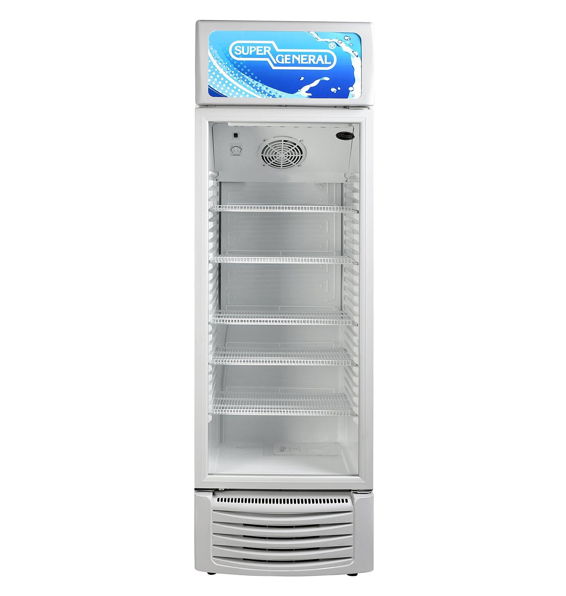 Super General 450 Ltr Chiller, Net Capacity 360L Single Door - eXtra Oman