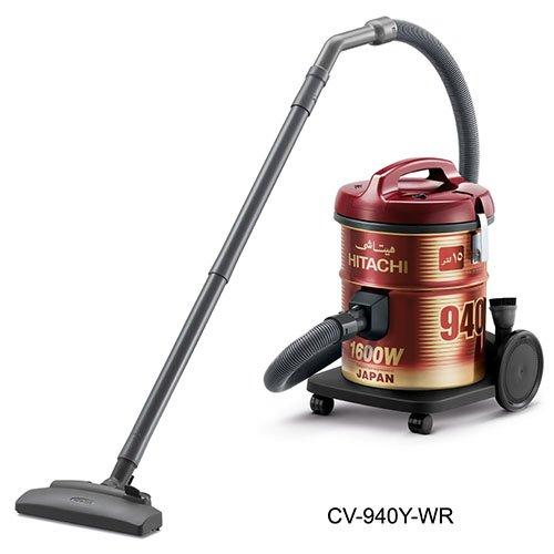 Hitachi Vacuum Cleaner Drum Type 1600W Wine Red - eXtra Bahrain