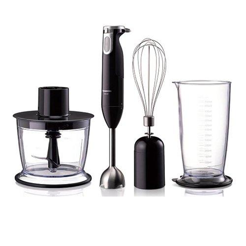 Panasonic Hand Blender with Chopper 600W Black - eXtra Oman