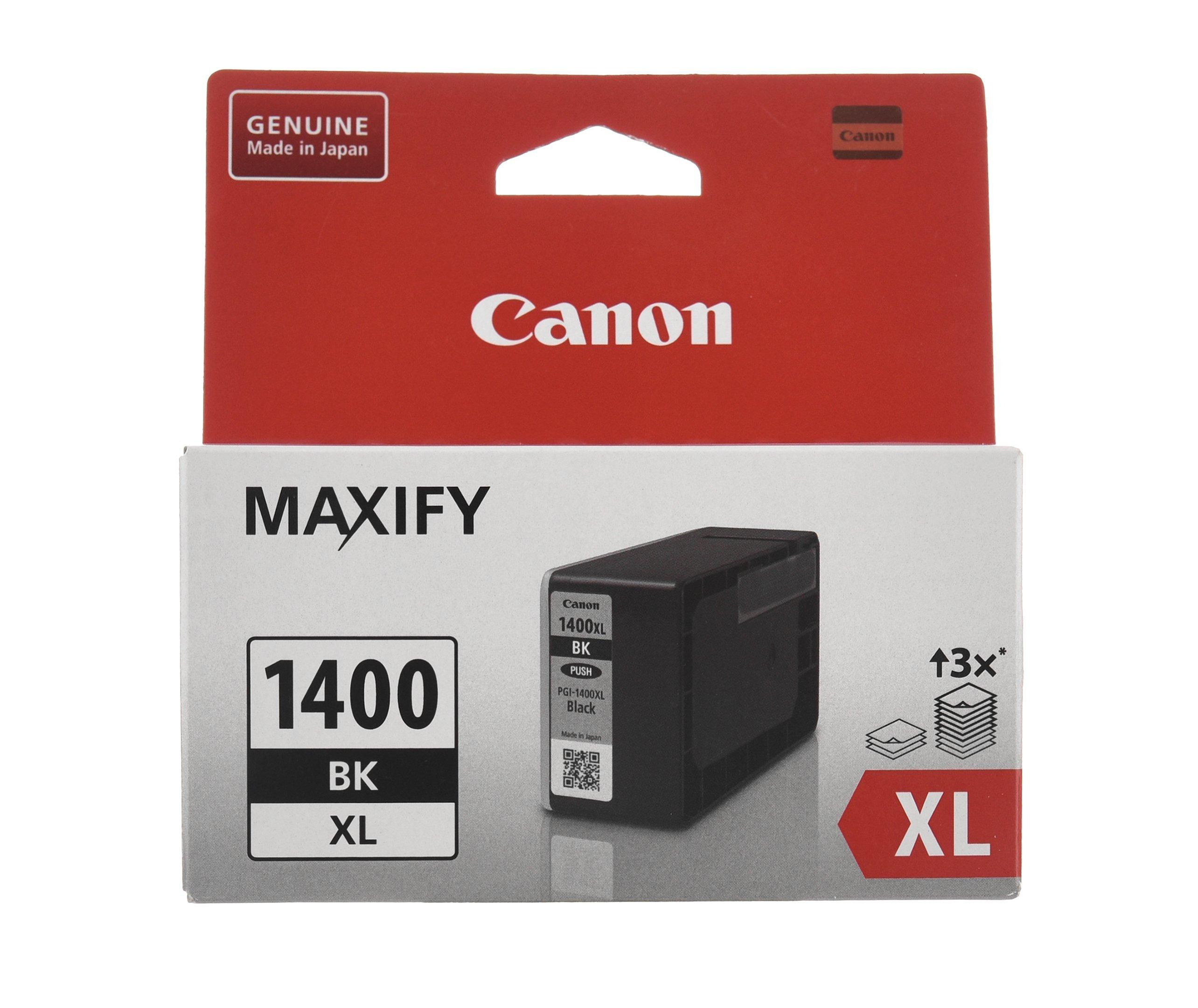 Canon 1400XL, Ink Cartridge, 1200 Pages, Black. - eXtra