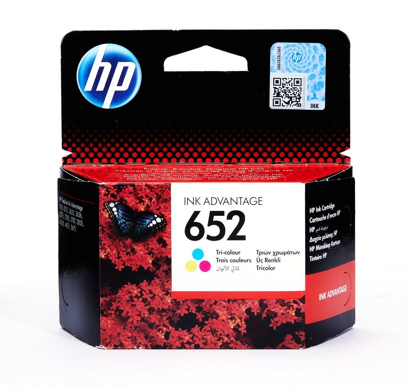 HP 652 Tri-colour Ink Cartridge - eXtra