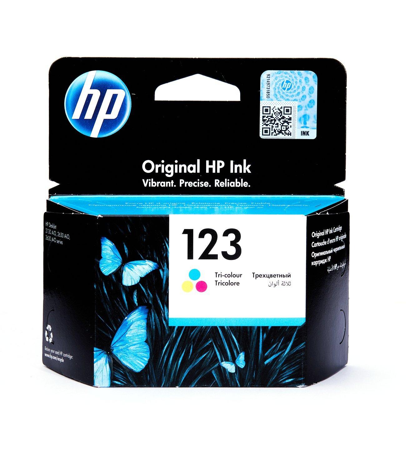 HP 123 Tri-colour Ink Cartridge - eXtra