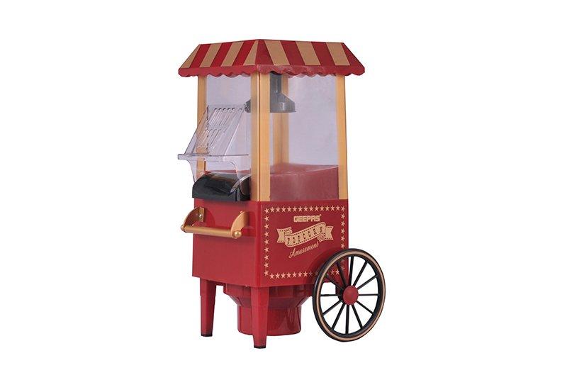 Geepas Traditional Style Popcorn Maker 1200W Red - eXtra Bahrain