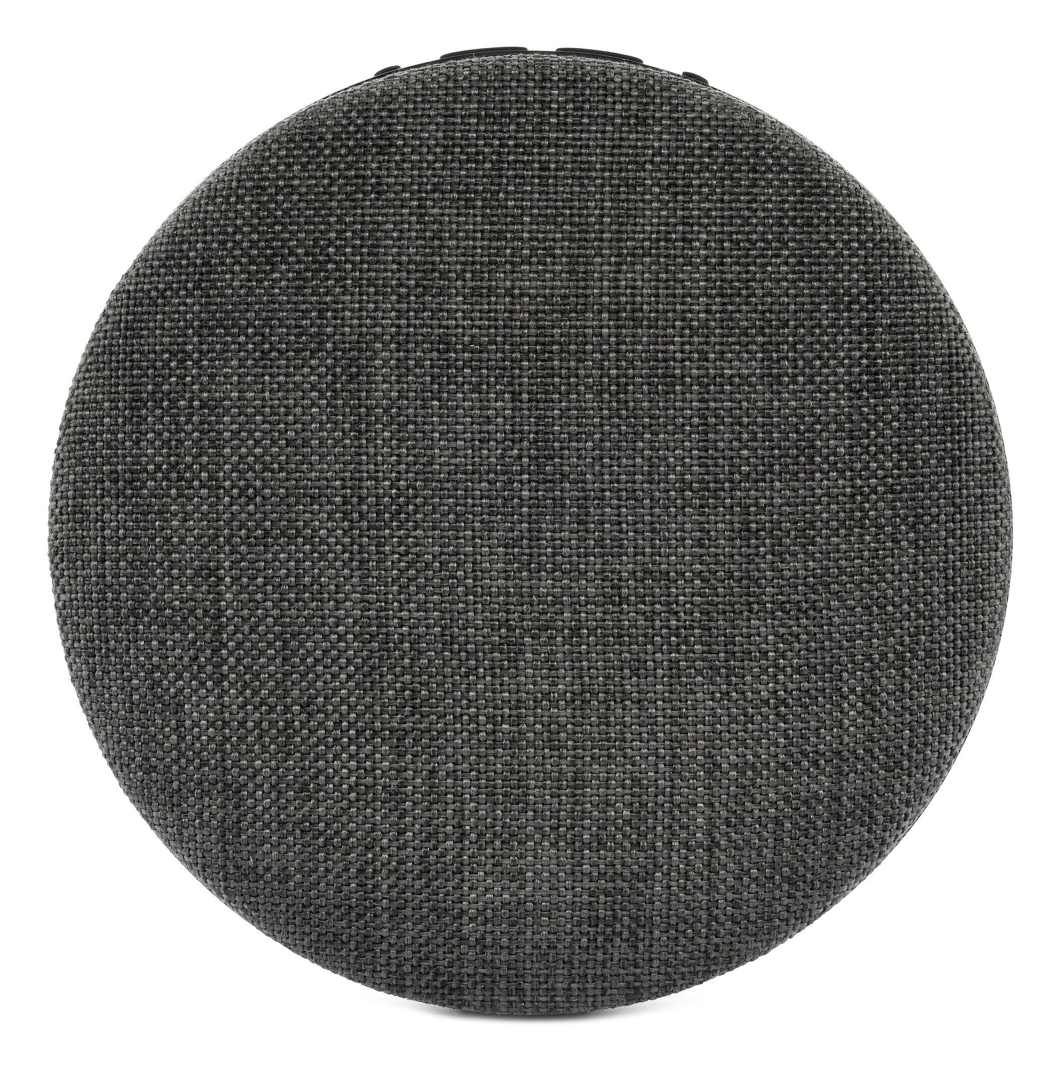 Fabric Desktop Bluetooth Speaker ,Black - eXtra Saudi