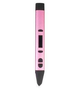 3D Printing Pen Pink Color with OLED-Display - eXtra