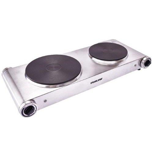 Nikai 2500W Twin Hot Plate - eXtra Oman