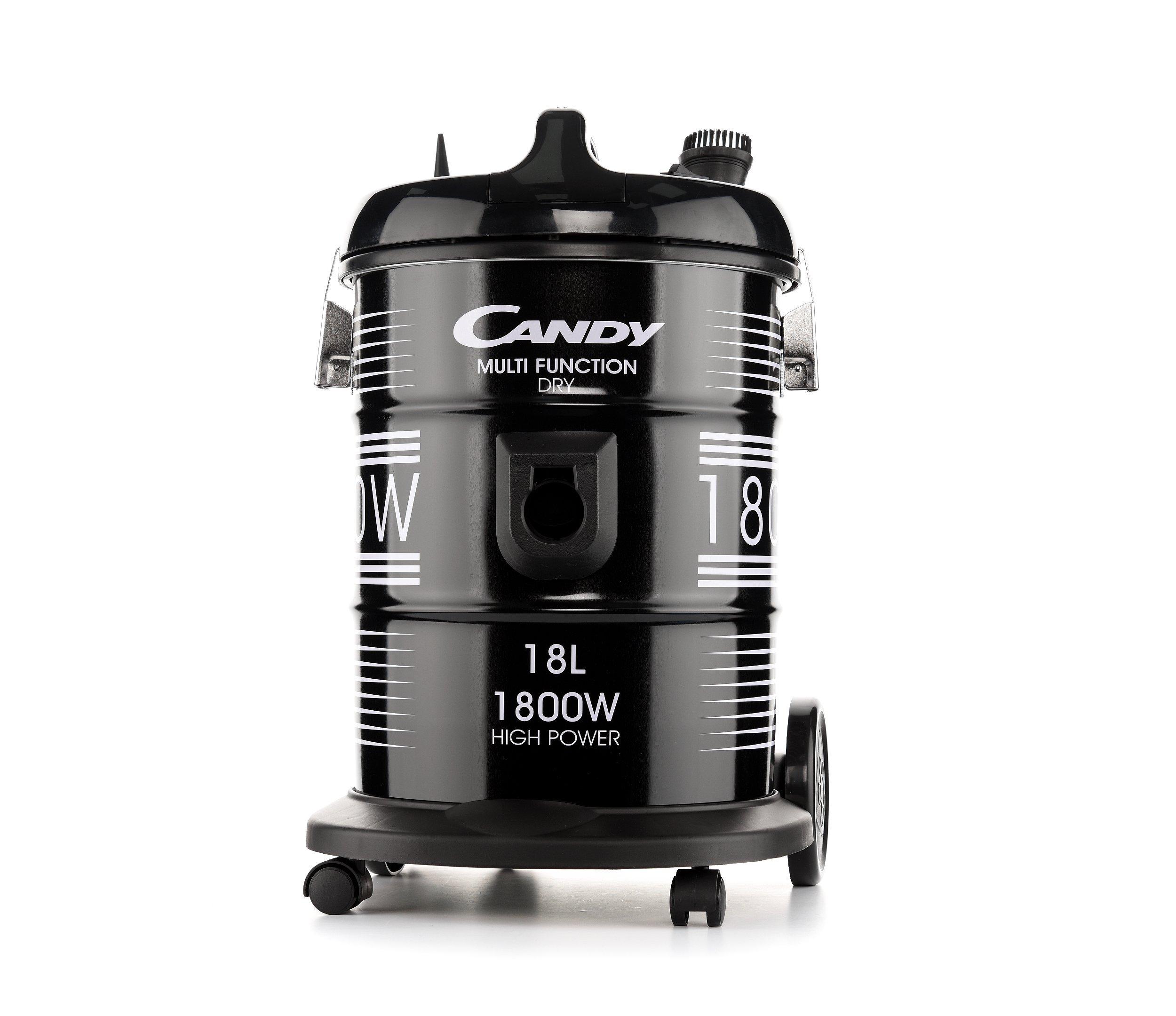 Candy MULTIFUNCTION 18.0L Vacuum Cleaner Drum Type1800W Black price in ...