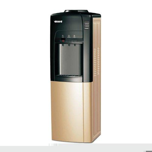 Vincenti Water Dispenser Floor Standing 420W Black/Gold - eXtra Bahrain
