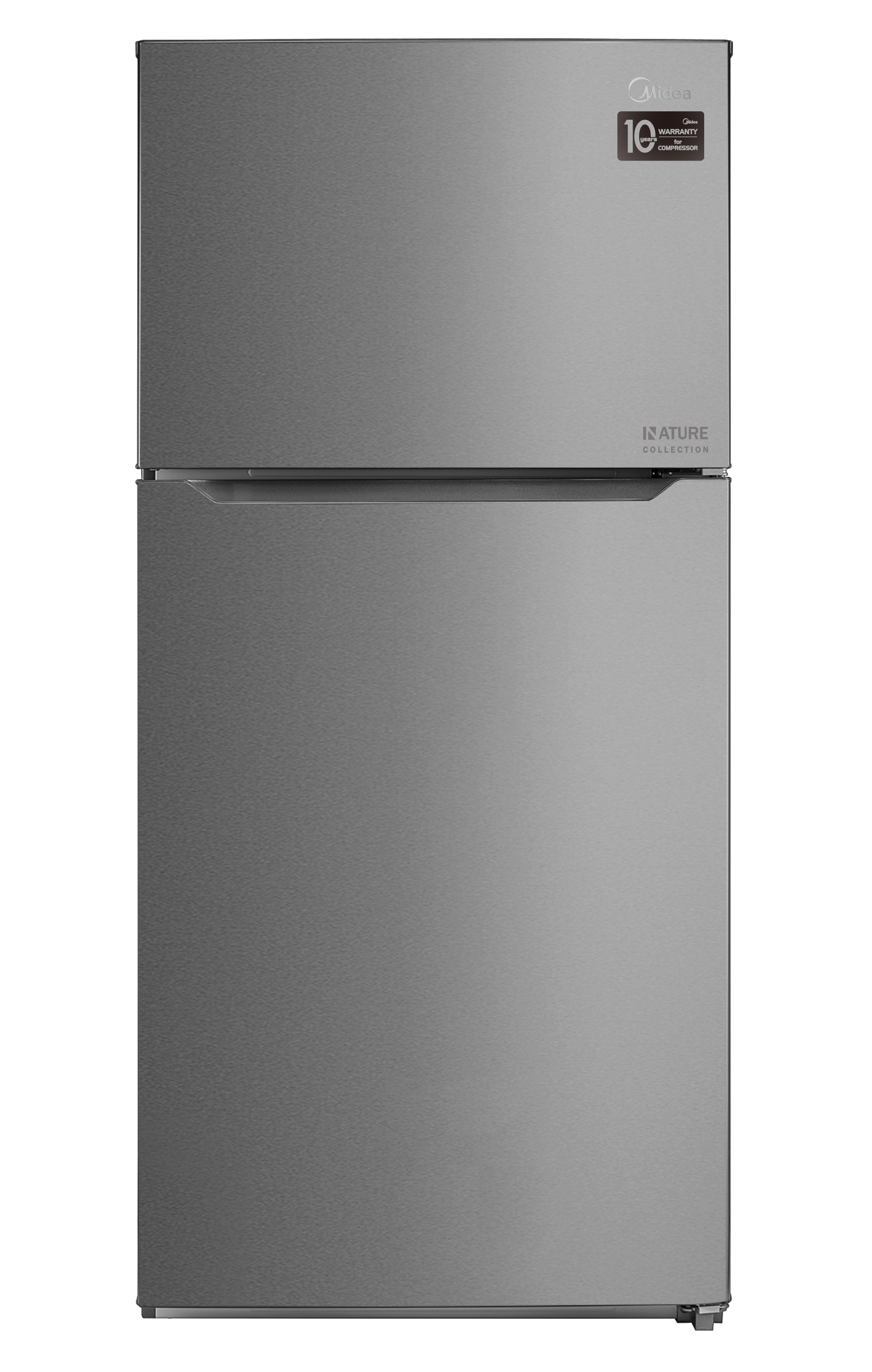 Midea 845.0L Fridge Top Mount Freezer No Frost Stainless - eXtra Oman