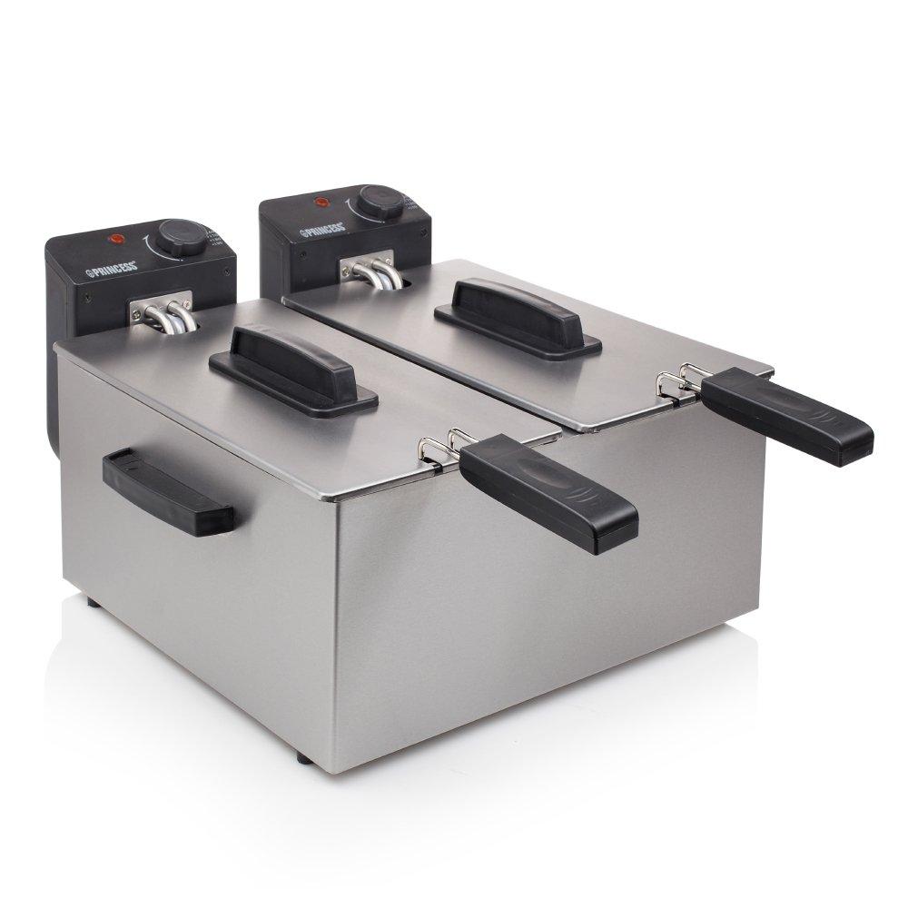 Princess Classic Double Fryer 2 x 3L, Stainless Steel price in Saudi ...