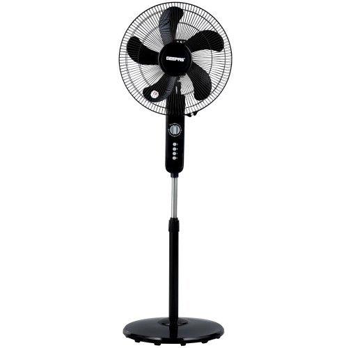 Geepas 16-inch 60W Stand Fan Black - eXtra Oman