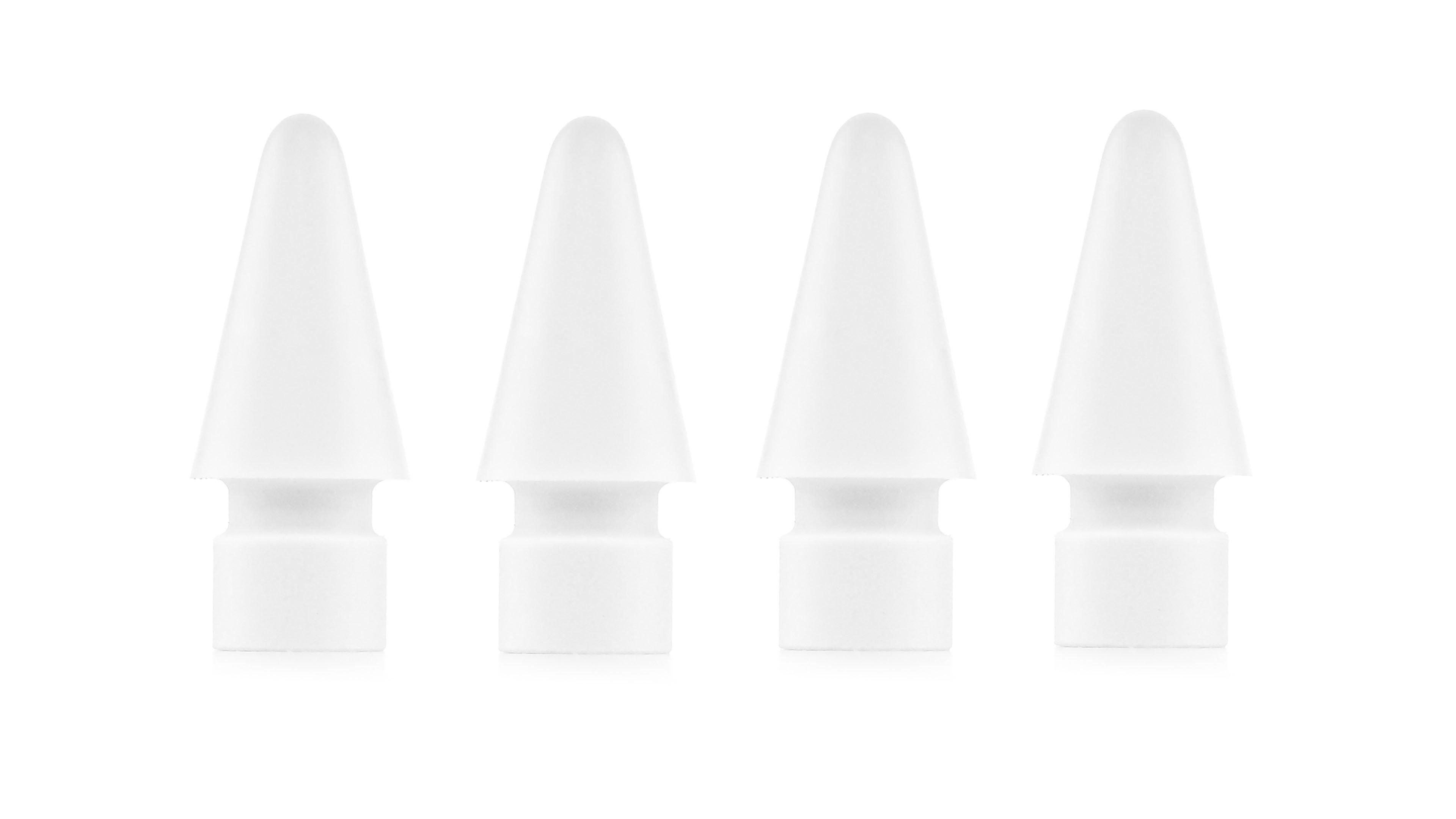 Apple Pencil Tips - 4 pack, White - eXtra