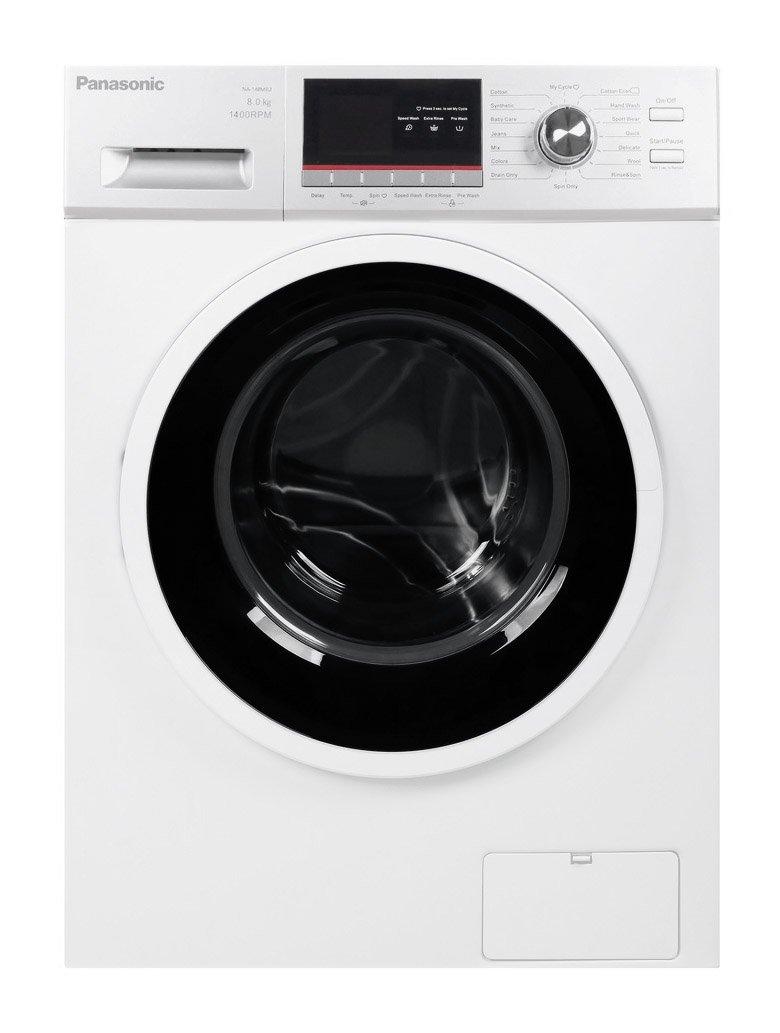 سعر Panasonic Front Load Fully Automatic Washer, 8kg, Abaya Wash, 1400 RPM, 16 programs, white ...