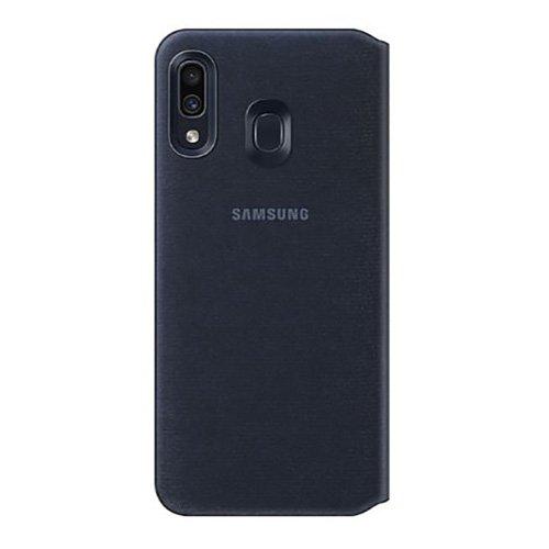 Samsung A30 Flip Protective Cover, Black - eXtra