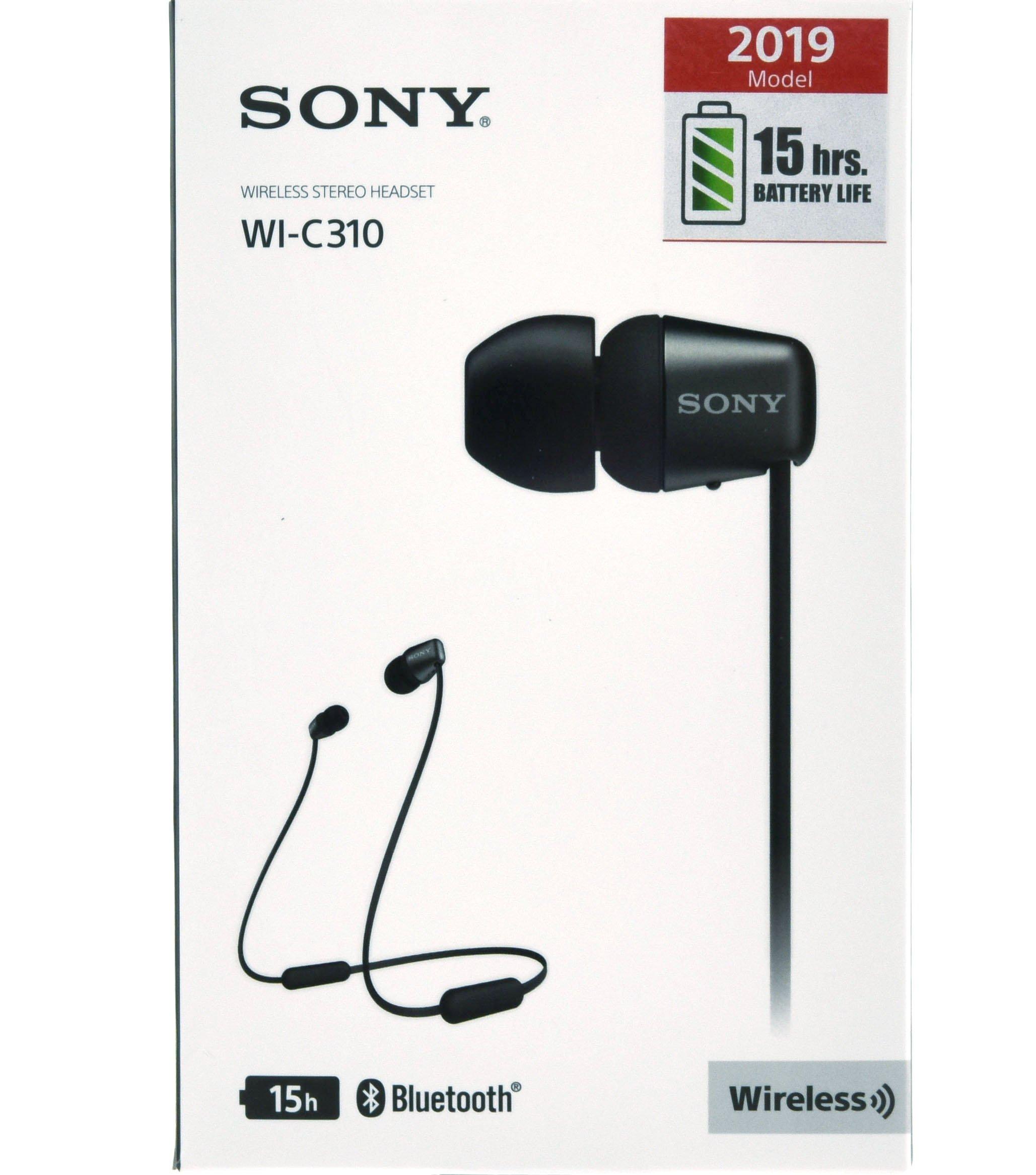 Sony Wirless In Ear Headphones with HD voice, Black - eXtra
