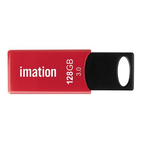 Imation SLEDGE 128GB USB3.0 Flash Drive Black/Red - eXtra Bahrain