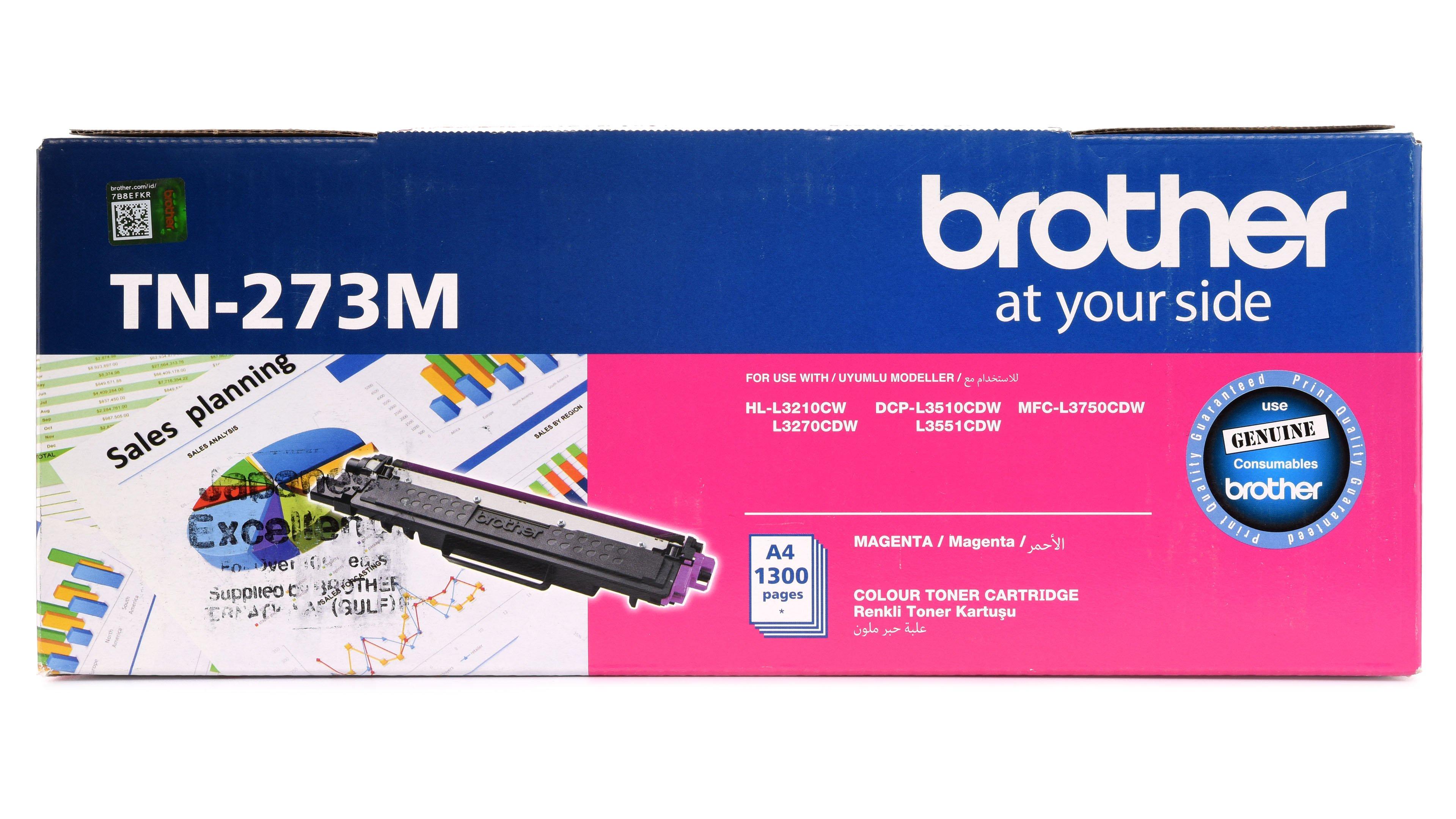 BROTHER Magenta Toner Cartridge for Colour Laser printers HL L3270CDW and DCP L3551CDW eXtra