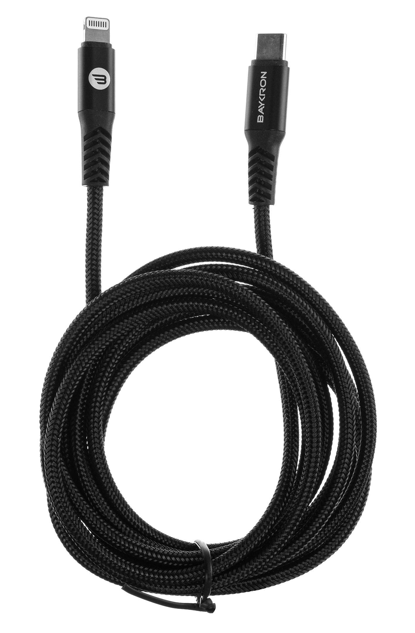 Baykron BA-C2L-BLK2.0 Cable Type C to Lightning 2m - eXtra