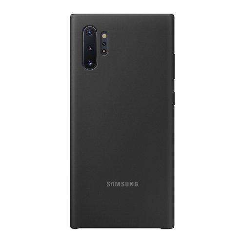 Samsung Note 10 Plus Silicone Cover, Black - eXtra