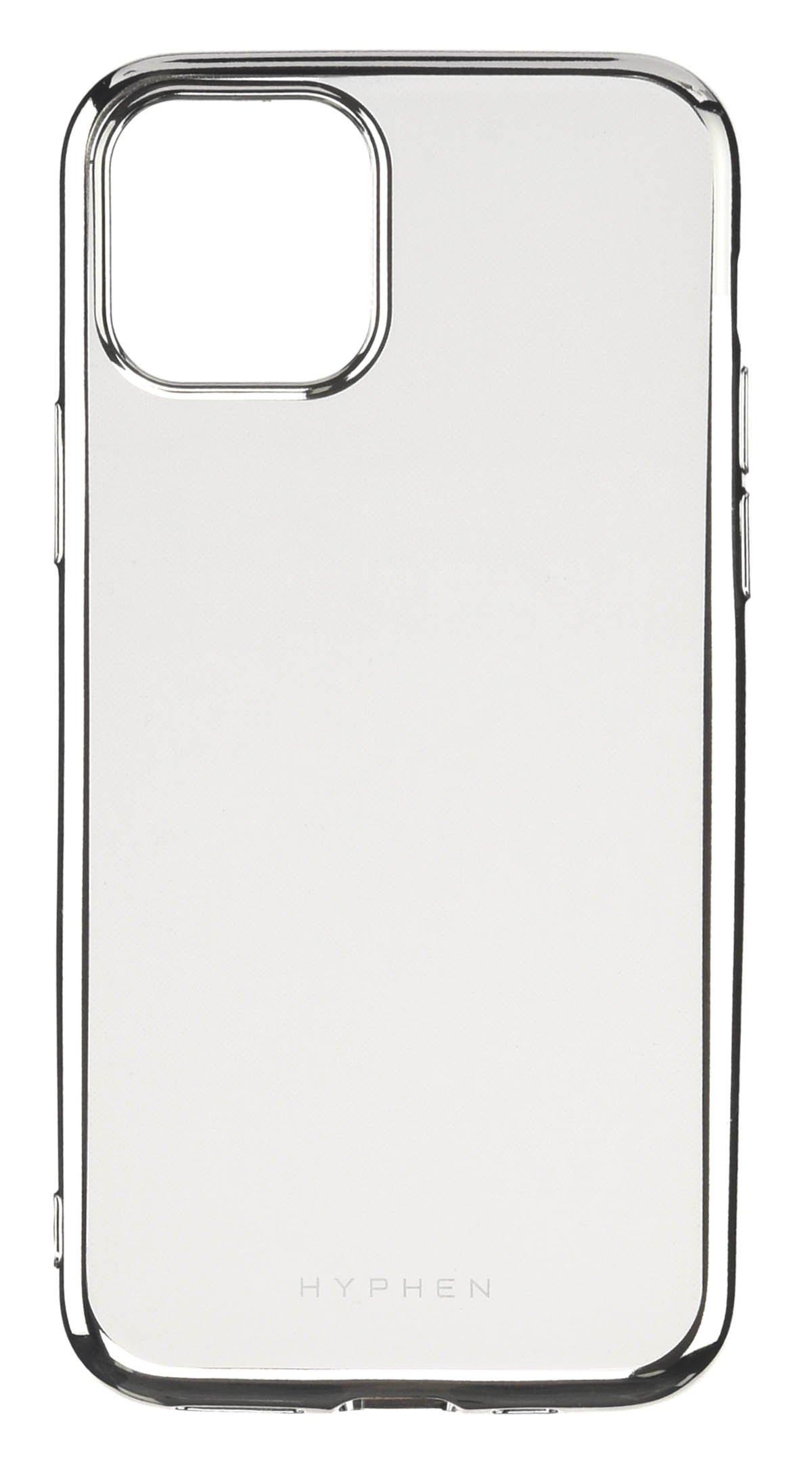 Hyphen iPhone 11 PRO Silver Frame Case, Clear - eXtra Bahrain