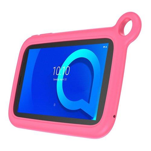 Alcatel 1T 8068, 7 Inch, WiFi, 16GB, Black with Pink Bumber Case - eXtra