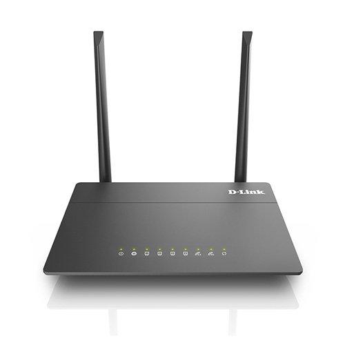 D-Link Wireless Router, 2 x 5 dBi External Antenna, Black - eXtra Oman
