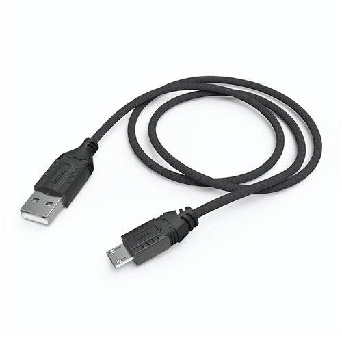 Hama, PS4 Controller Cable, 1.5M, Black - eXtra Oman