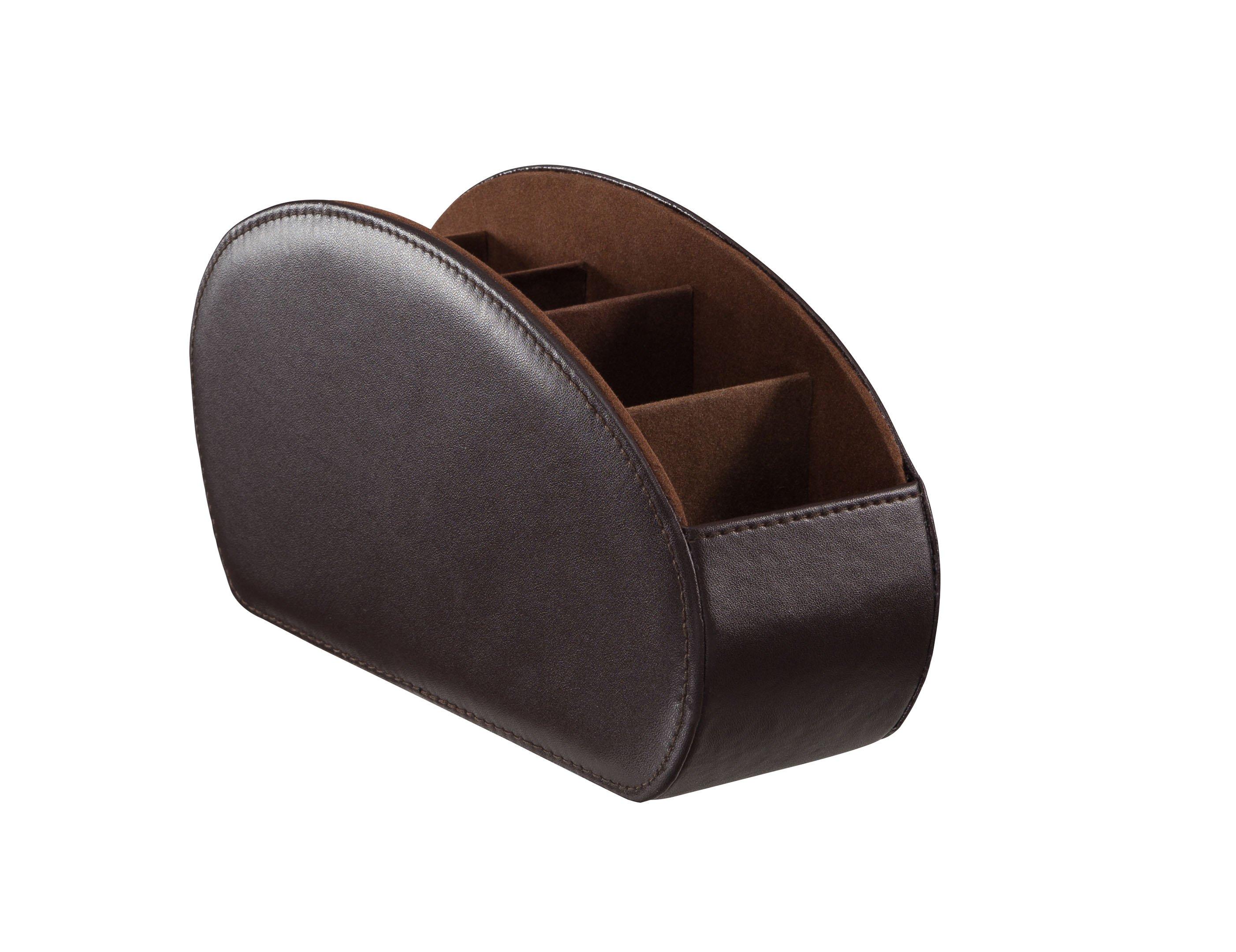 Brateck, Remote control storage box, Dark Brown - eXtra