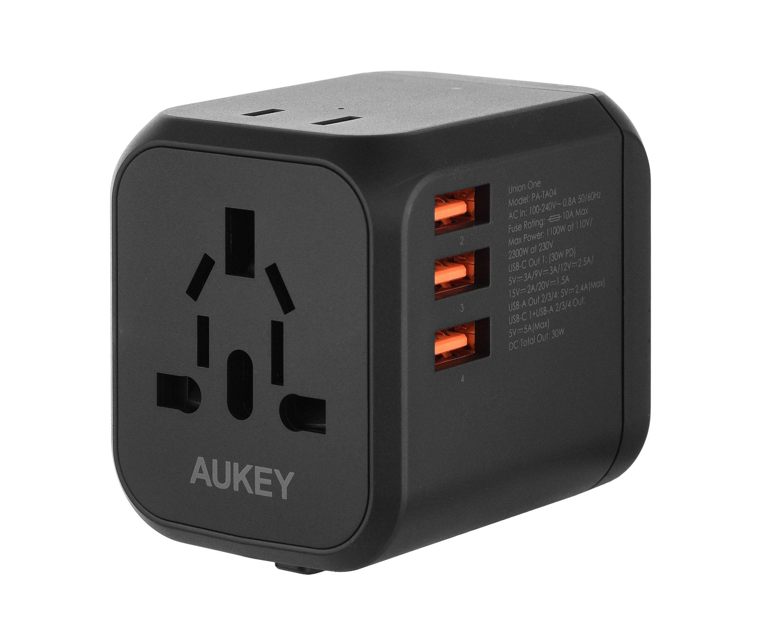 AUKEY PD Universal Adapter 30W Black - eXtra