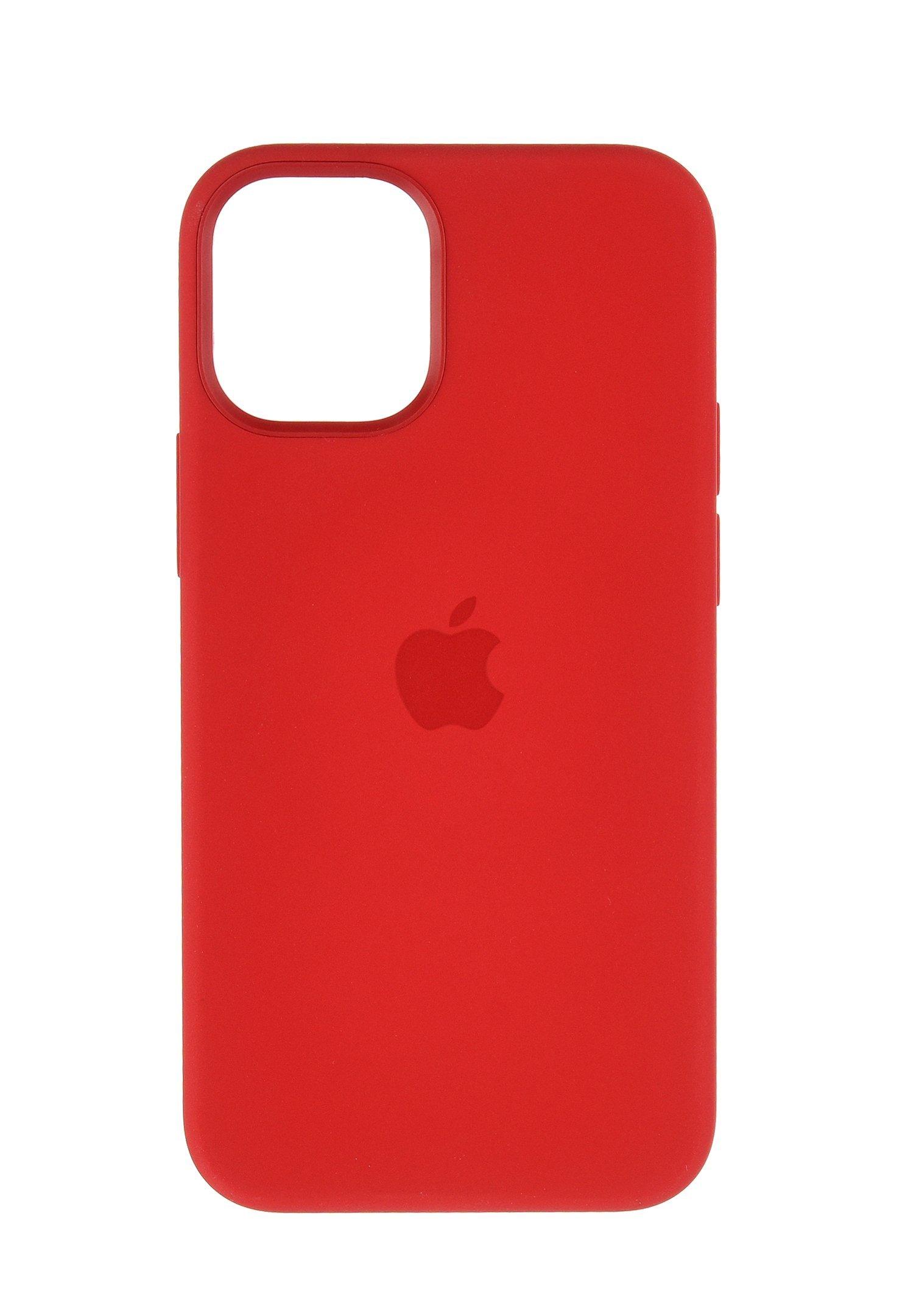 Apple iPhone 12 Mini Silicone Case with MagSafe , (PRODUCT)RED - eXtra