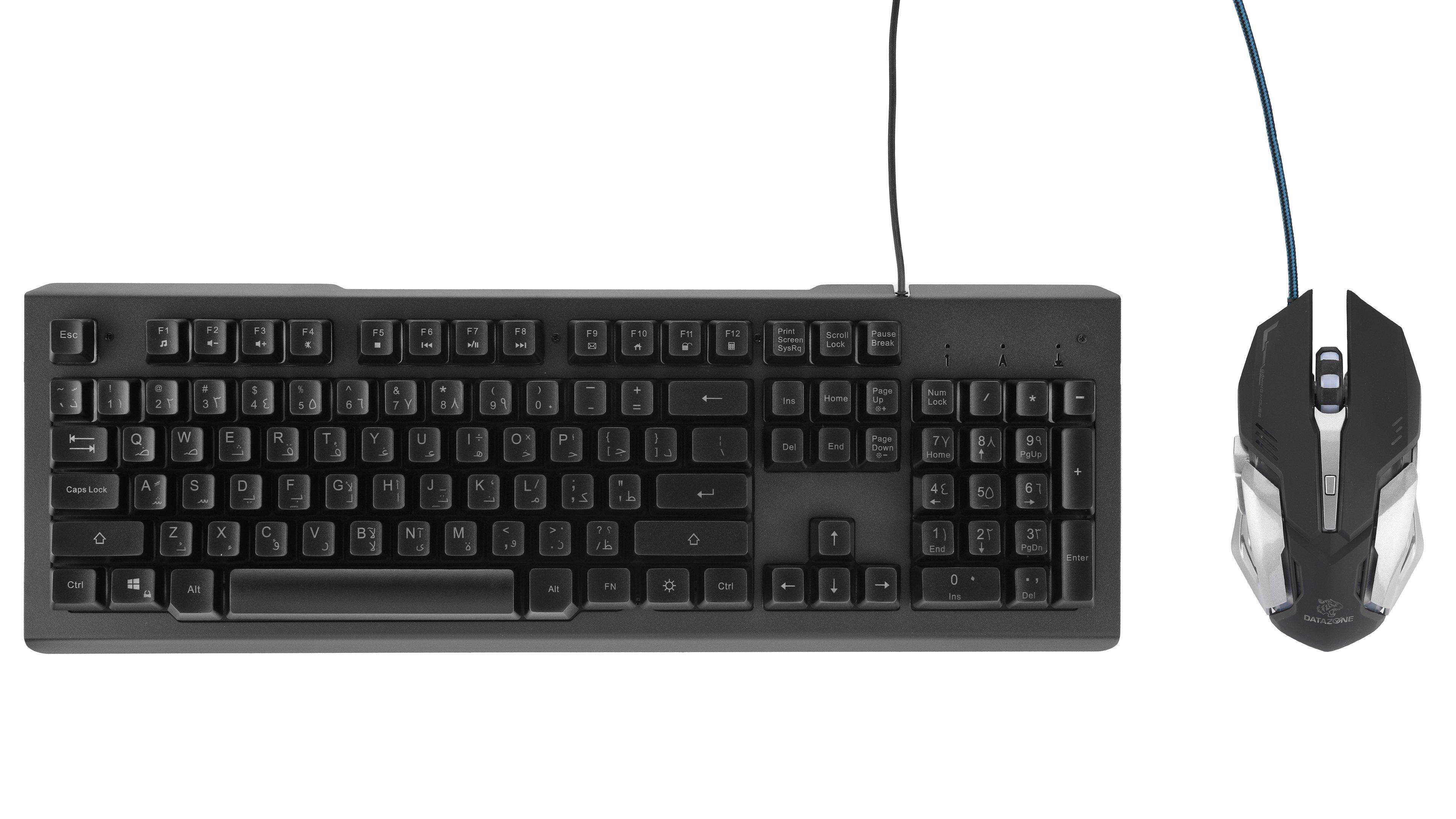 Datazone, Gaming Keyboard and Mouse Combo USB 900 - eXtra