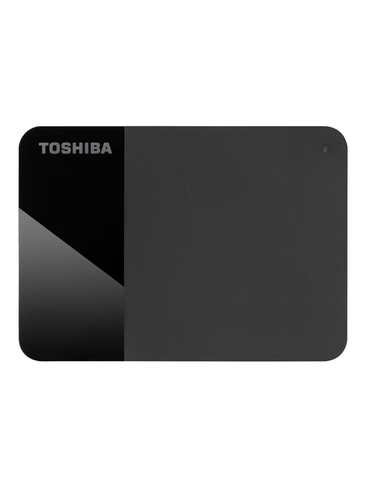 Toshiba CANVIO READY, External Hard Disk Drive, 1TB, Glossy Black ...