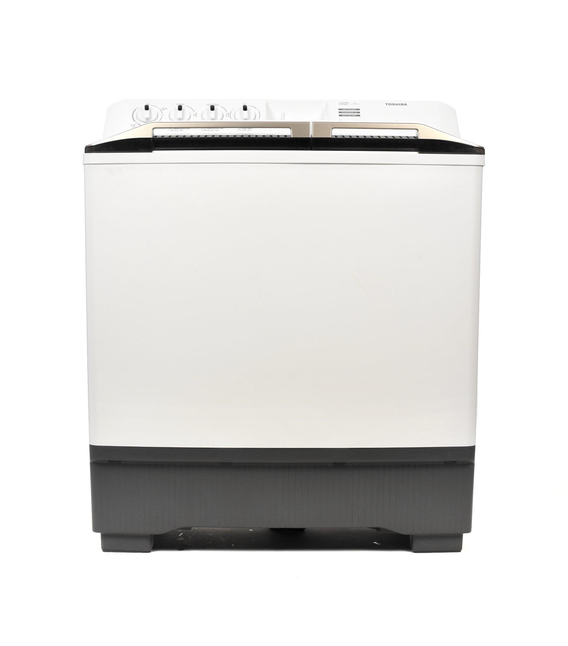 Toshiba Twin Tub Washer 14kg, Multi-Function Panel, Easy Kit,White ...