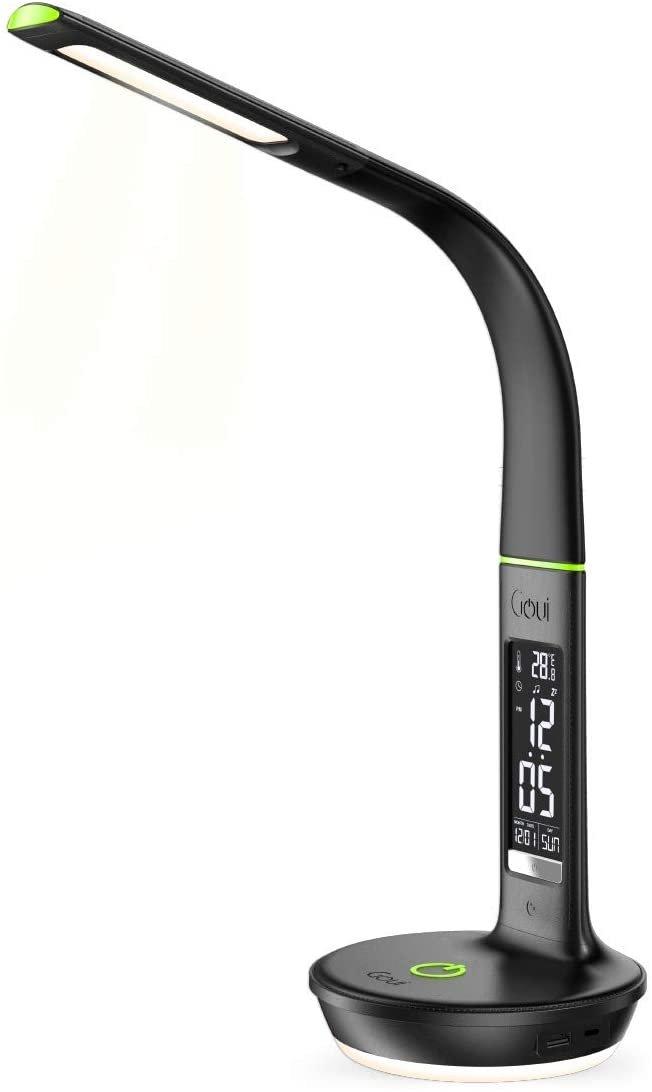Goui NURU+D LED Table Lamp With Fast Qi 10W Wireless Charger 9W Black ...