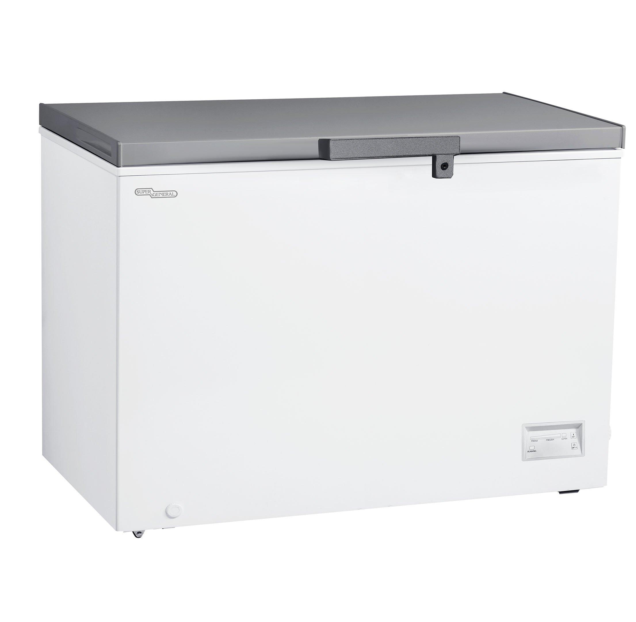 Super General 371 Liters Chest Freezer, White. - eXtra Oman