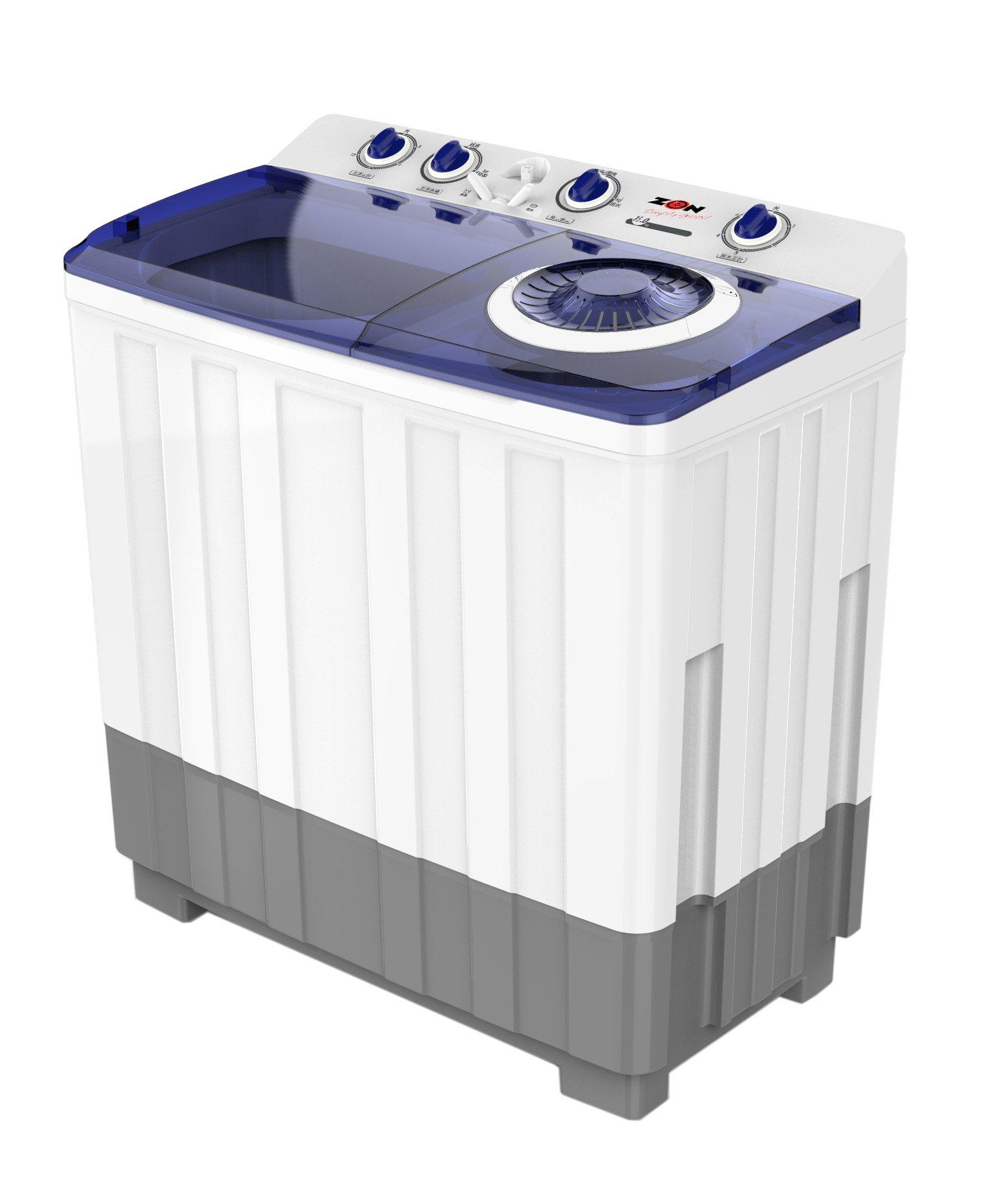 Zen, Washing Machine Twin Tub Plastic Body, 15.0KG, Blue/White - eXtra ...