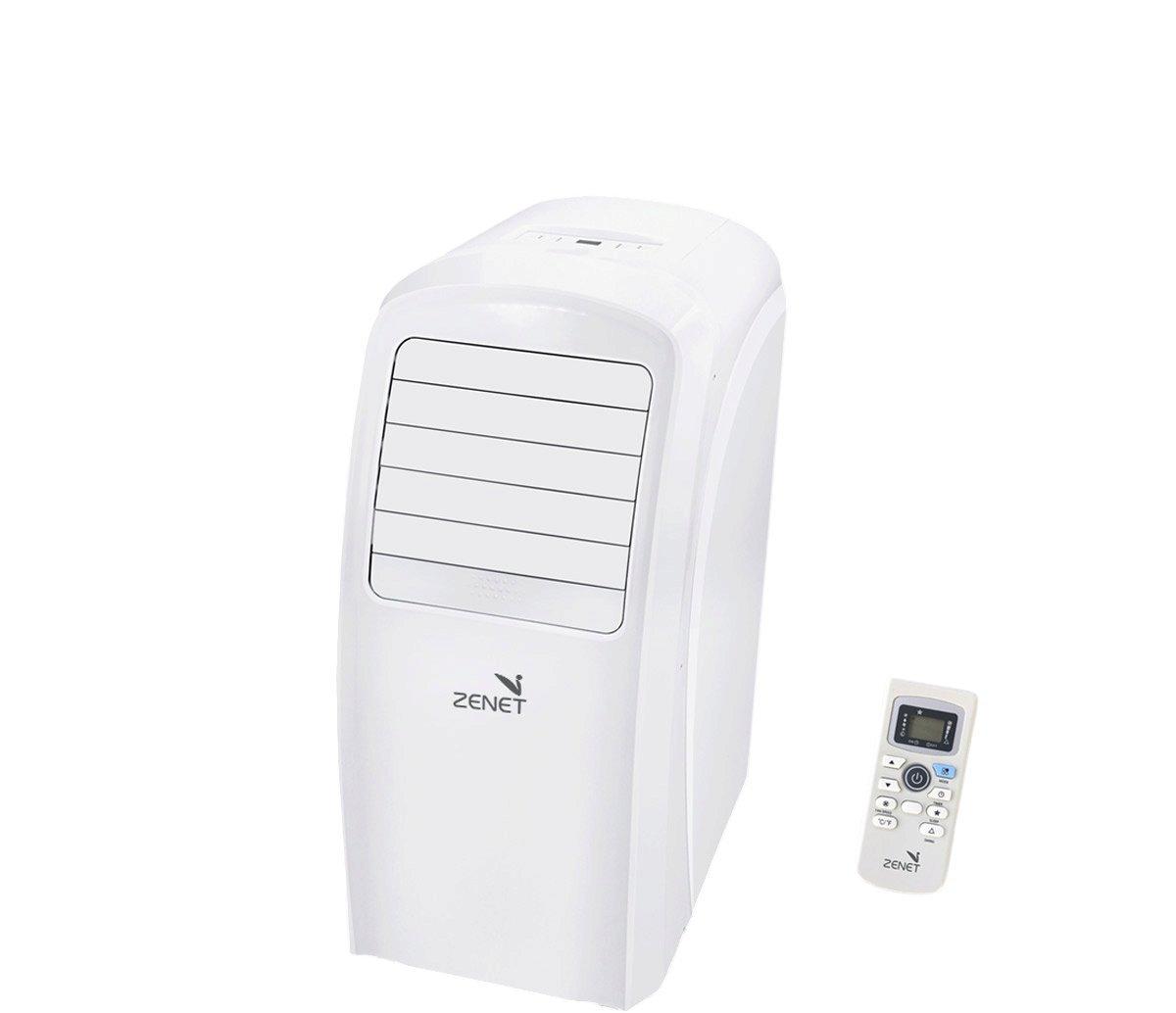 Zenet, 1.5T, Portable A/C T3, Rotary Compressor, 18000BTU, White ...