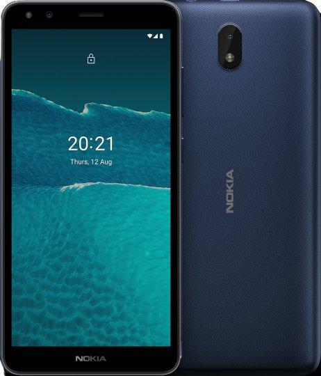 Nokia C1 2E TA-1380, 3G, 16GB, Blue - eXtra Bahrain