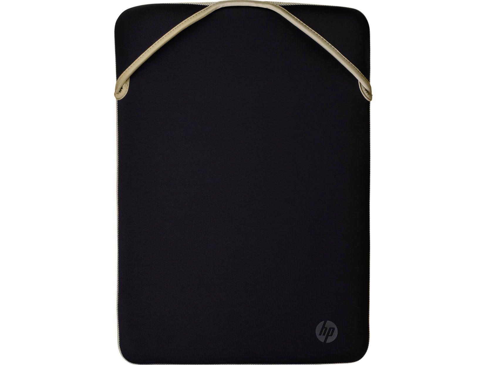 HP Protective Reversible Sleeve, 15.6 inch, Black/Gold - eXtra